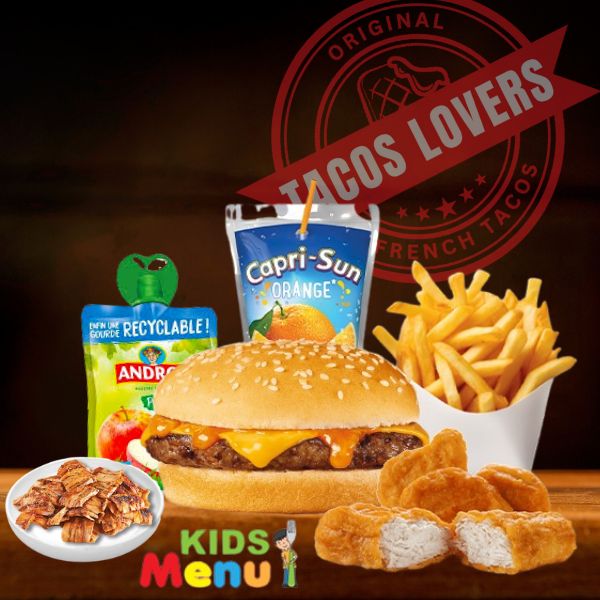 Menu Kids - Tacos Lovers